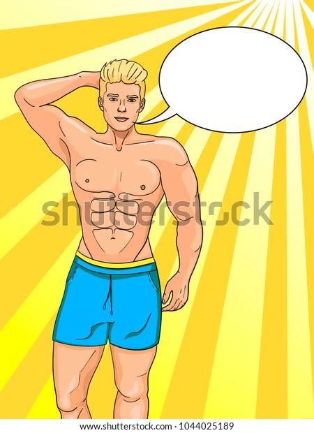 Male Sex Symbol On Beach Pumped Stock Vector Royalty Free Shutterstock