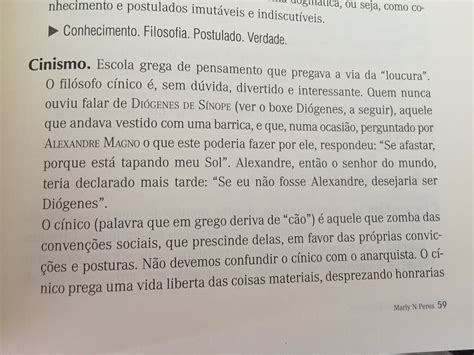 História narrativas e versões Tópicos sobre Ceticismo Cinismo e Epicurismo