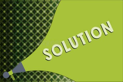 Writing Note Showing Solution Business Photo Showcasing Means Of