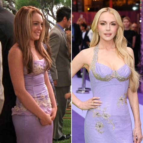 Lindsay Lohan Recreates Freaky Friday Look At Freakier Friday Premiere