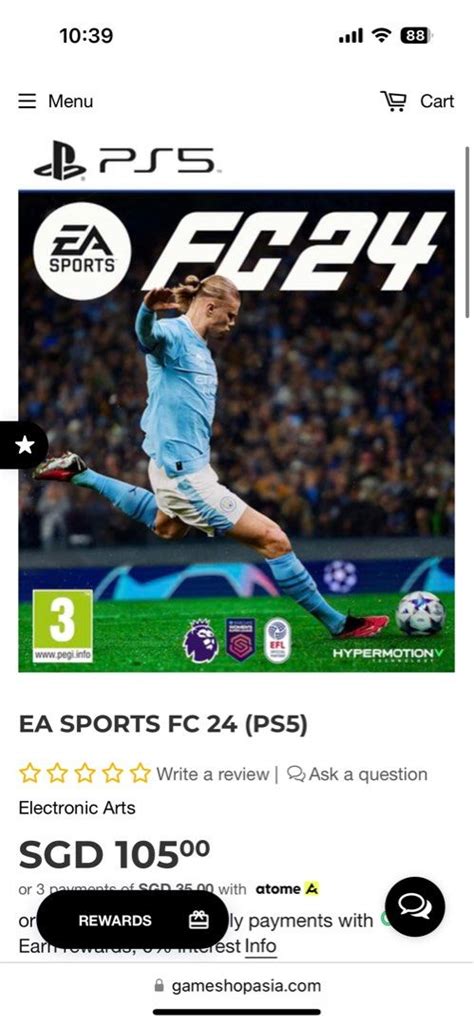 Eafc Ps5 Asia Edition Video Gaming Video Games Playstation On