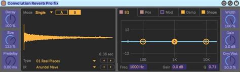 Convolution Reverb After Sonic Bloom
