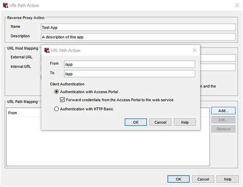 Reverse Proxy For The Access Portal