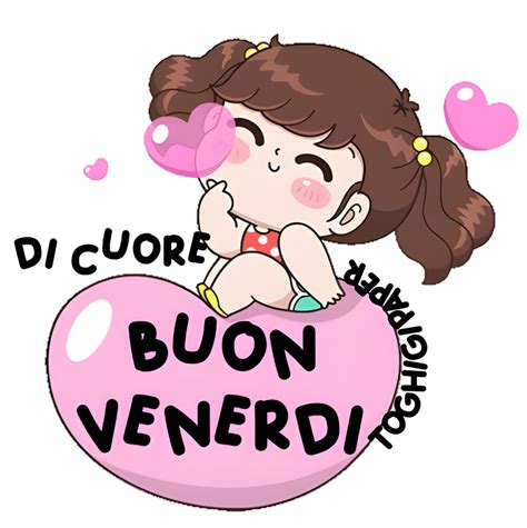 Buon Venerdì cuori ToghigiPaper
