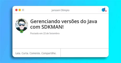 Gerenciando versões do Java SDKMAN