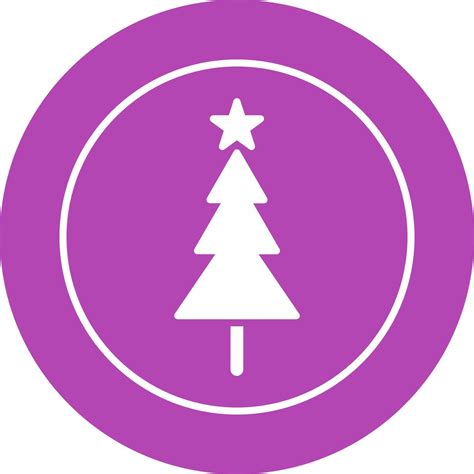 Christmas Tree Vector Icon 40241316 Vector Art At Vecteezy