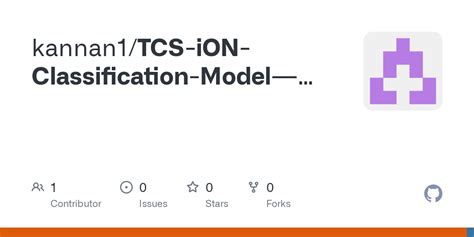 Github Kannan1 Tcs Ion Classification Model Build A Model That