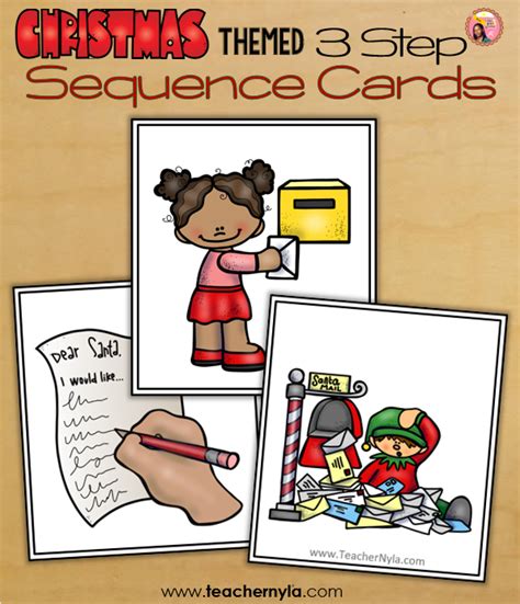 3 Fun Christmas Sequencing Activities Nylas Crafty Teaching