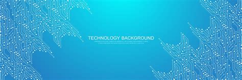Premium Vector Motherboard Vector Background With Circuit Board