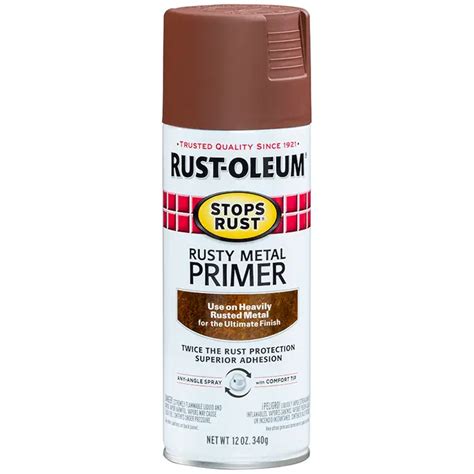 12 Oz Rust Oleum Brands 7769830 Rusty Stops Rust Rusty Metal Primer Primer Rust Preventative