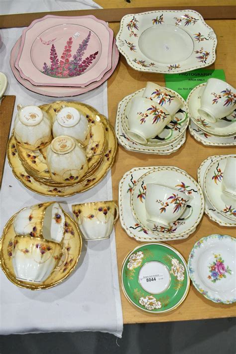 Sold Price Vintage English Bone China Victorian Part Tea Set As Is