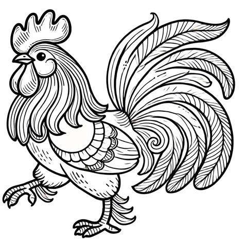 Ausmalbilder Hahn Coloringlibcom Kostenlos Malvorlagen Zum Ausdrucken