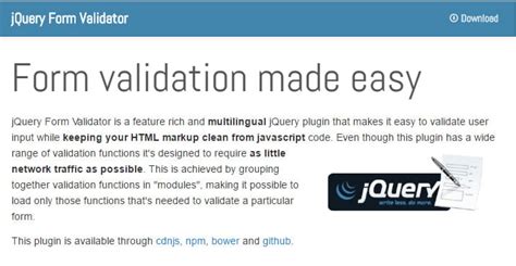 JQuery Dodataka Za Validaciju Formulara