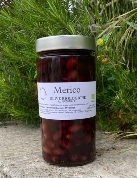 Olive Biologiche Cellina Az Merico Campufood