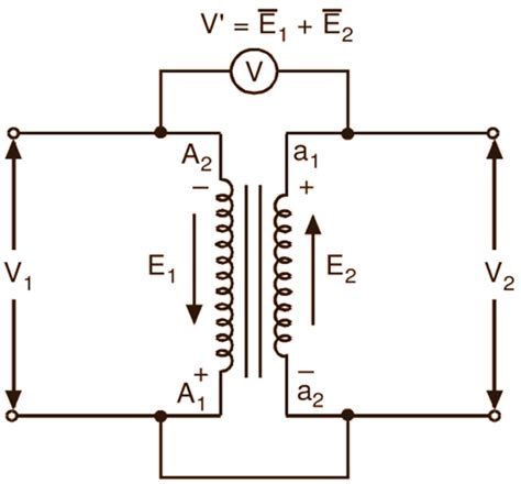 Polarity Test Of Transformer Electricalworkbook