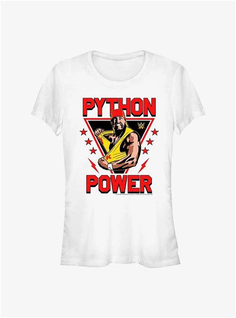 Hot Topic Wwe Hulk Hogan Python Power Girls T Shirt Hamilton Place