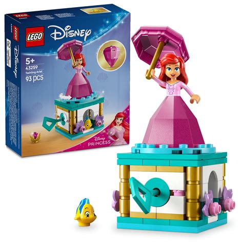 Lego Disney Princess Twirling Ariel Building Toy Set Toys Zavvi Uk