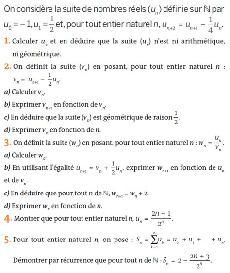 Bac S de maths 2019 exercices de maths terminale S tnale S à imprimer et télécharger en PDF