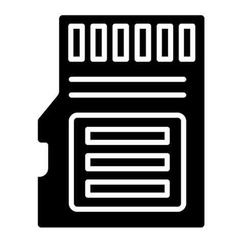 Premium Vector Ssd Card Vector Illustration Style