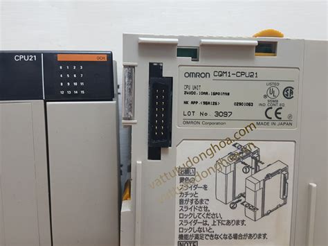 Cửa Hàng Vật Tư Tự Động Hóa Hcm Plc Omron Cqm1 Cpu21