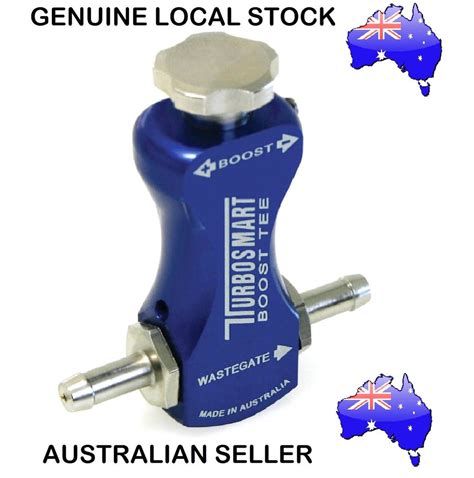 New Genuine Turbosmart Boost Tee Manual Turbo Boost Controller Blue