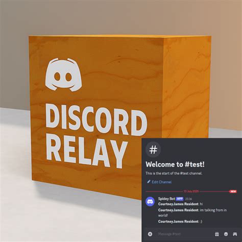 Second Life Marketplace Chat Relay Discord Real Time Local Chat To Discord