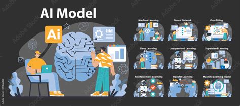 Ai Model Night Or Dark Mode Set Comprehensive Visual Guide To Ai And