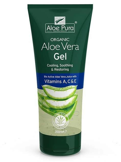 Aloe Vera Gel And Vitamin A C And E 200ml Aloe Pura Healthy Supplies