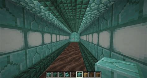 This Prismarine Palette Nether High Way I Made R Minecraft