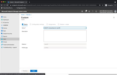 Intune Based Deployment For Microsoft Defender For Endpoint On Mac Microsoft Defender For