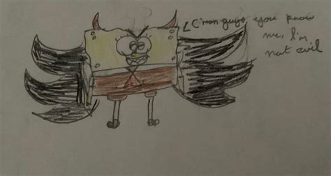 Evil Spongebob By Jennie2332 On Deviantart