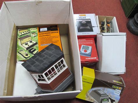 Lot 411 Six Boxed Track Controllers Comprising