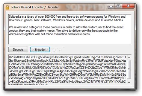 Johns Base64 Encoder Decoder Download Softpedia