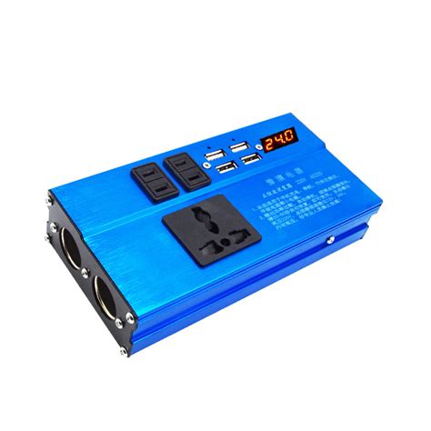 货车载逆变变器正玄波转换噐充电器12v24v伏通用转220v大功率虎窝淘