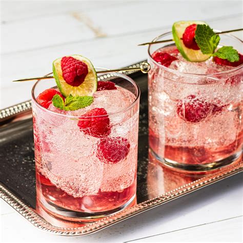 Raspberry Mint Julep Mocktail Recipe No Calorie Sweetener And Sugar Substitute Splenda Sweeteners