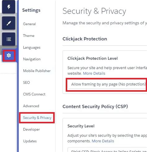 How To Make Salesforce Experience Cloud Available In Iframe