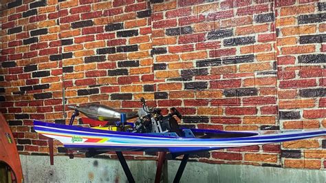 Làm Thuyền Thái Chạy động Cơ Xăng 2 Thì điều Khiển Từ Xa Long Tail Rc