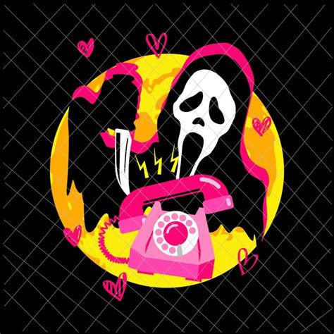 Ghostface Calling Halloween Funny Svg Scream You Hang Up Svg