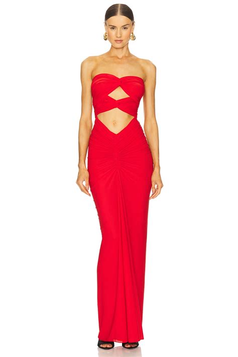 Ronny Kobo Be Dress In Flame Revolve