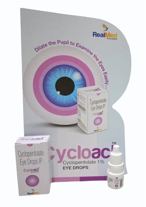 Cyclopentolate Eye Drop Cyclopentolate Hydrochloride Ophthalmic Solution Latest Price