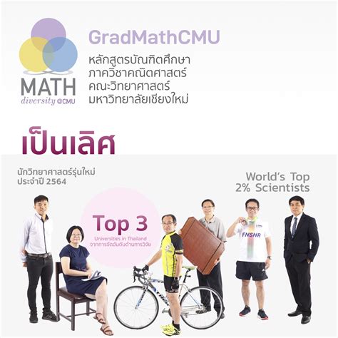 เป็นเลิศ หลากหลาย สไตล์ มช กับหลักสูตรบัณฑิตศึกษา ภาควิชาคณิตศาสตร์