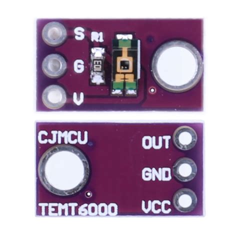 โมดูลไฟ Temt6000เซ็นเซอร์โมดูลแสงโดยรอบแบบมืออาชีพเซ็นเซอร์โมดูลแสง