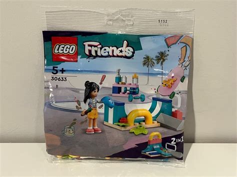 Lego 30633 Friends Skate Ramp Novo