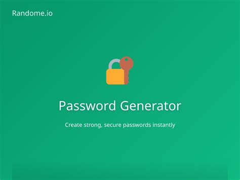 Password Generator Create Strong Secure Passwords