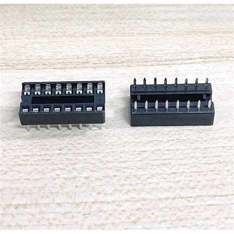 Socket ซอกเก็ต ใส่ic รุ่น 16ขา จำนวน 20ตัว Shopee Thailand