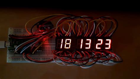 7 Segment Multiplexer Rpi Pico Clock With Ds3231 R Arduino