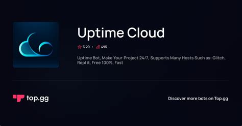 Add Uptime Cloud Discord Bot The 1 Discord Bot And Discord App List