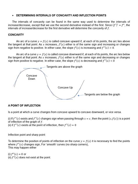 Concavity Pdf Algebraic Geometry Differential Calculus