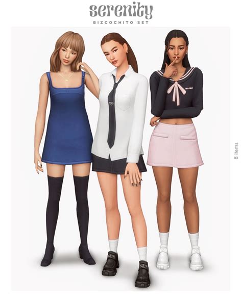 Bizcochito Set 8 Items Serenity On Patreon Lotes The Sims 4 Sims