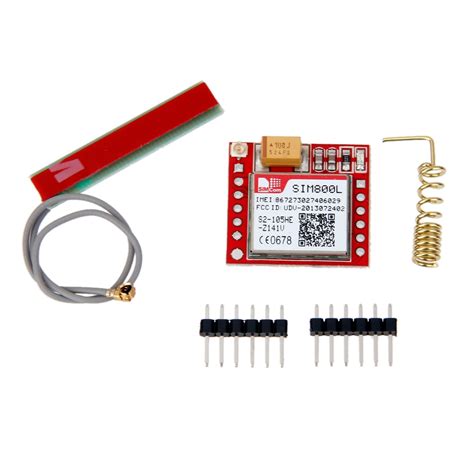 Gprs Gsm Sim Board Quadband Onboard Ttl With Anten Vicedeal